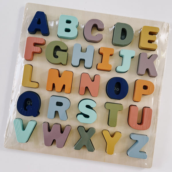 L’Alphabet à toucher – Puzzle lettres dès 2 ans | Apprentissage ludique ...